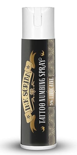 Ink Scribd Tattoo Numbing Spray - Premium Topical Anesthetic Pain ...