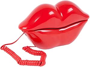 Amazon.com : Mybelle 109 Lips Telephone : Corded Telephones : Office ...