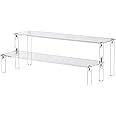 Amazon.com: ihomecooker Clear Acrylic Display Riser 2 Tier Cupcake ...