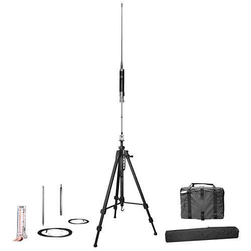 Super Antenna MP1LX Tripod HF 40m-10m Portable Antenna with Go Bags for ...