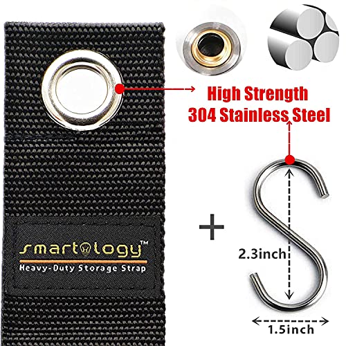 Extension Cord Holder Organizer, Heavy-Duty Hook and Loop Storage Strap ...