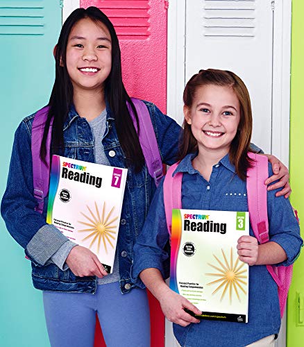 Spectrum Reading Comprehension Grade 7 Workbook, Nonfiction and Fiction ...