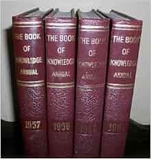 The Book of Knowledge Annual Set Collection 1957 - 1960 (The Book of ...