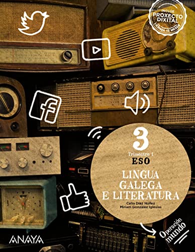 Lingua Galega e Literatura 3. (Operación Mundo) : Díaz Núñez, Celia, González Iglesias, Miriam ...