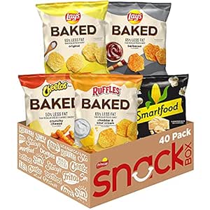 Amazon.com : Frito-Lay Baked & Popped Mix Variety Pack, Pack of 40 ...