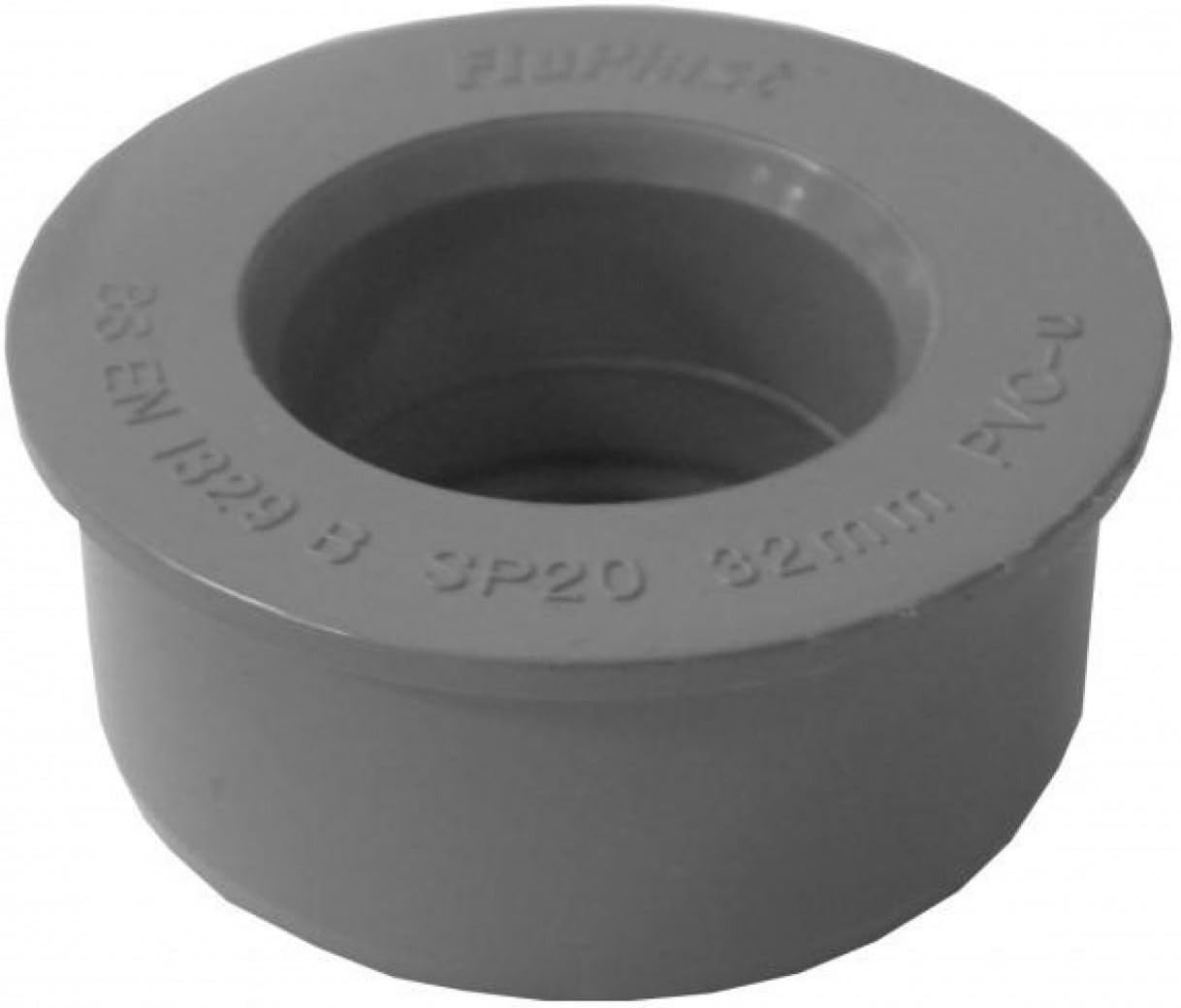 FLOPLAST Waste Pipe Boss Adaptor - Solvent 40mm (43mm) - Bag of 10 ...