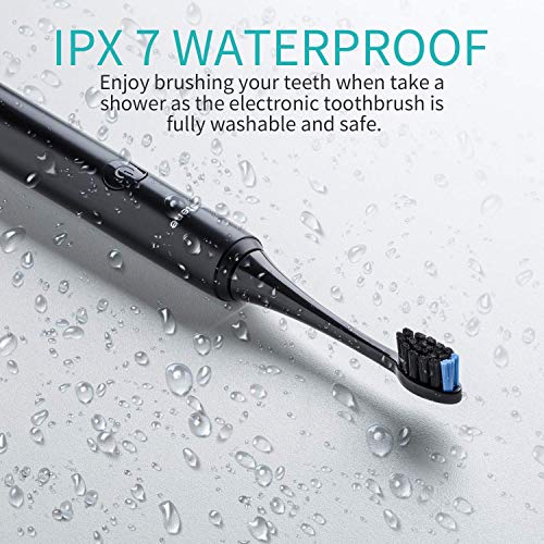 Metene Electric Toothbrush, Rechargeable Power Sonic Toothbrush with 40000VPM, 5 Optional Modes ...