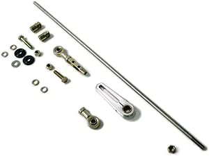 Amazon.com: Pirate Mfg Universal Adjustable Column Shift Linkage Kit ...