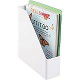 Amazon.com : mDesign Plastic Slim Vertical File Folder Storage ...