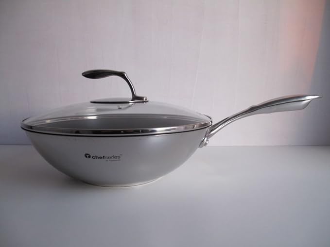 TUPPERWARE Wok Casseroula Chef da 4,2 L 30 cm incl. Coperchio: Amazon ...