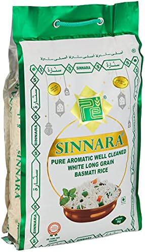 Sinnara Pure Basmati Rice 5kg price in UAE | Amazon UAE | kanbkam