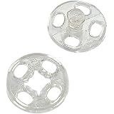 Amazon.com: Bluemoona 60 Sets - 10mm Plastic Poppers Press Studs Sew On ...