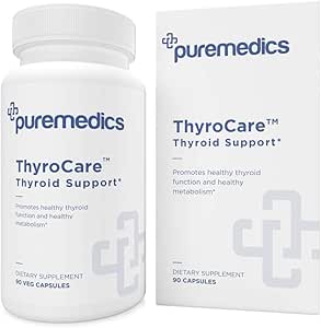 Amazon.com: PUREMEDICS ThyroCare Thyroid Support Complex - Natural ...