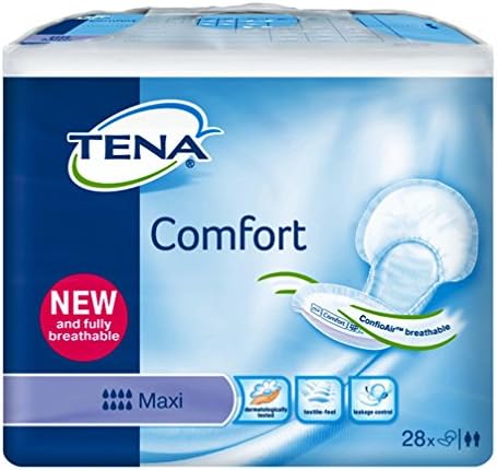 TENA ProSkin Comfort Pads - Maxi (2 Packs of 28)- Buy Online in Kuwait ...