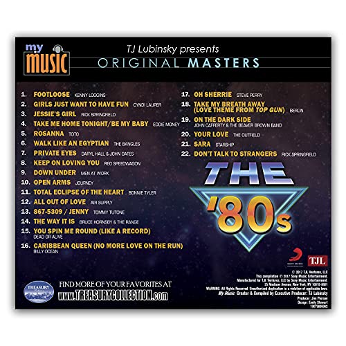 Treasury Collection | (My Music) [3-CD Set] - The 80s on Galleon ...