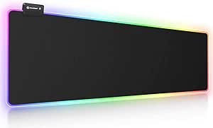 Amazon.com : RGB Gaming Mouse Pad, UtechSmart Large Extended Soft Led ...