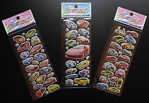 Buy MOKRIL® 3-Sheets Kids Cartoon Novelty and Educational 3D Reusable ...