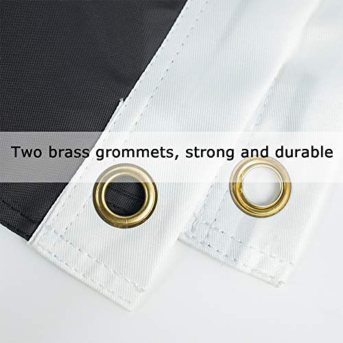 KPP 3x5 Ft Thin Blue Line USA Flag, 2020 US Police Flag in Outdoor ...