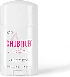 Amazon.com: Zone Naturals Chub Rub All Natural Anti Chafing Stick, 1.5 ...