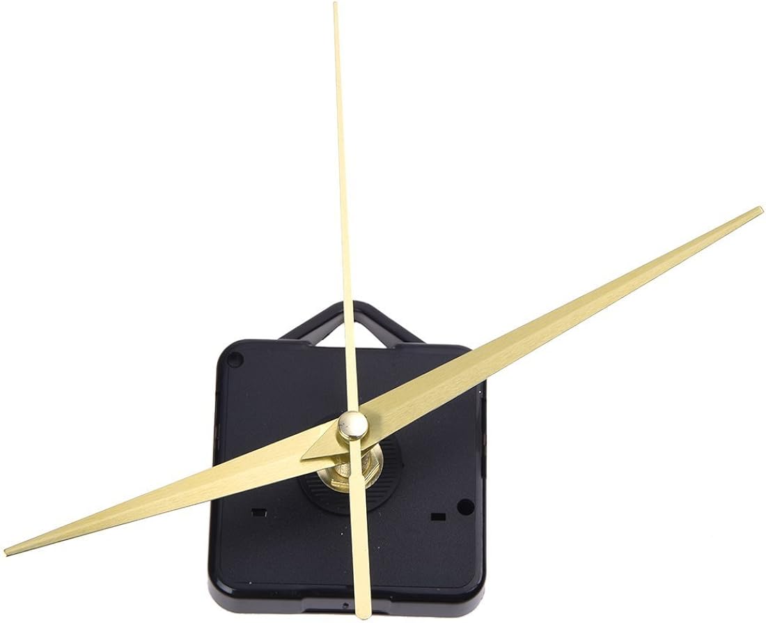 SODIAL(R) 22mm Mecanismo Reloj Cuarzo Horario Minutero Segundero Dorado ...