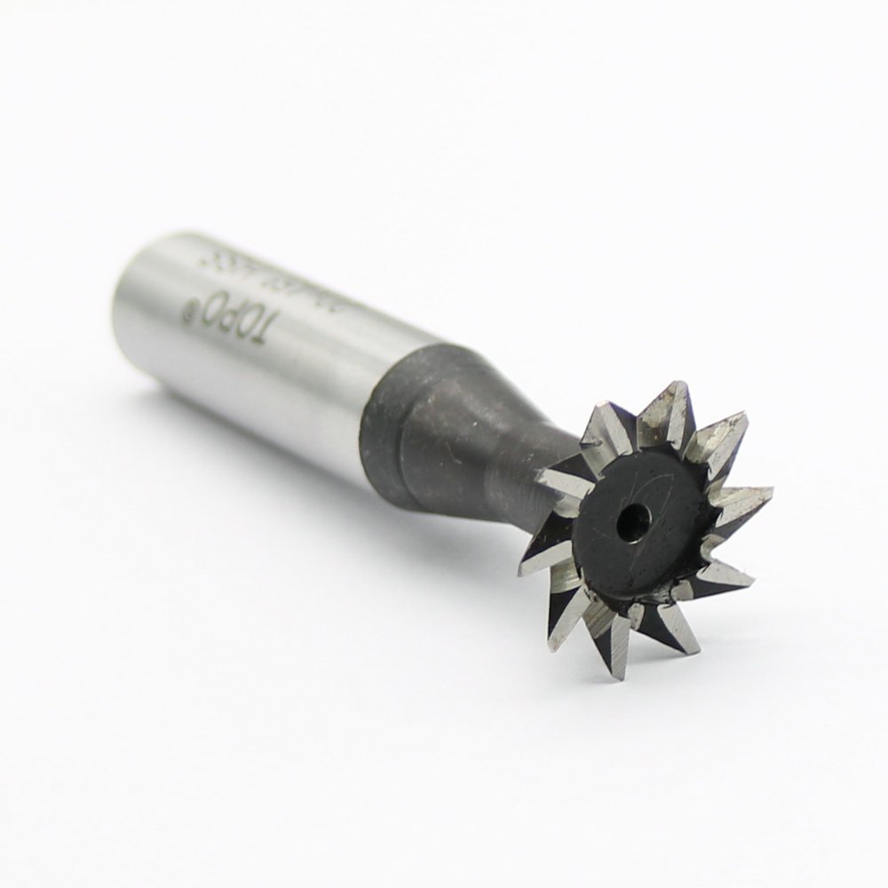 20mm X 60 Degree HSS Straight Shank Dovetail Slot Cutter End Mill CNC ...