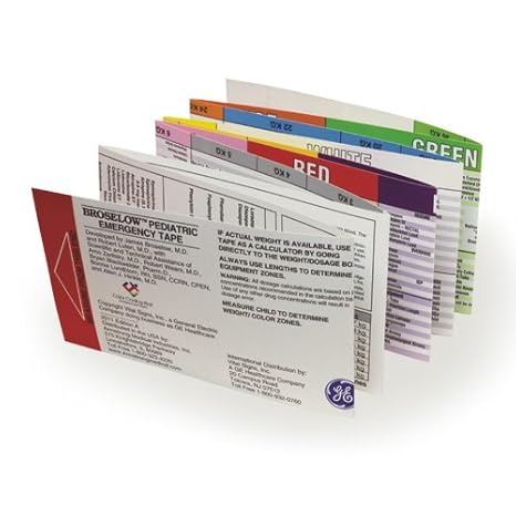 Pediatric Measuring Tape by Broselow: Amazon.in: Industrial & Scientific