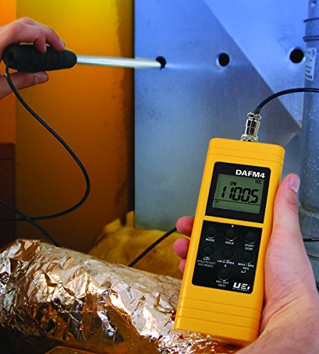 UEI Test Equipment Dafm4 In-Duct Anemometer / Psychrometer