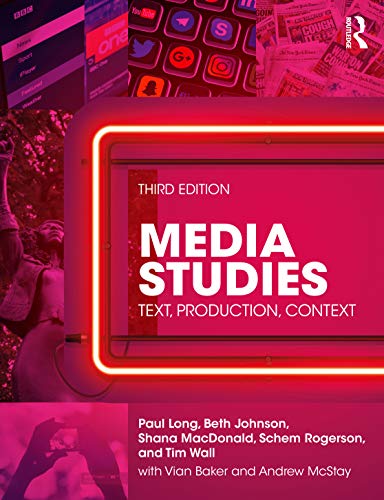 Media Studies: Texts, Production, Context: 9781138914407: Media Studies ...