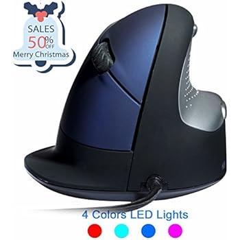 Amazon.com: J-Tech Digital Scroll Endurance Wired Mouse Ergonomic ...