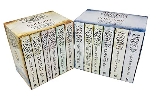 Poldark Complete Collection by Winston Graham Series Books 1 - 12 Gift Box Set Collection Set ...