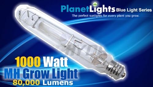 1000 Watt MH Metal Halide Indoor Gardening/Hydroponic Grow Light Bulb ...