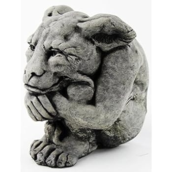 Amazon.com : Dedo Gargoyle Statue 9 inches tall : Outdoor Statues ...