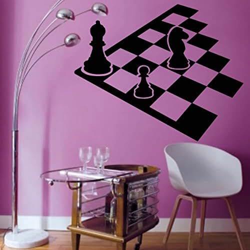 Amazon.com: chess wall decal chess board wall sticker chess set wall ...