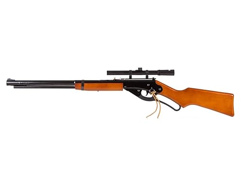 Daisy 1938 Red Ryder BB Gun Bundle 4x15 Scope and Western Justice Lasso ...