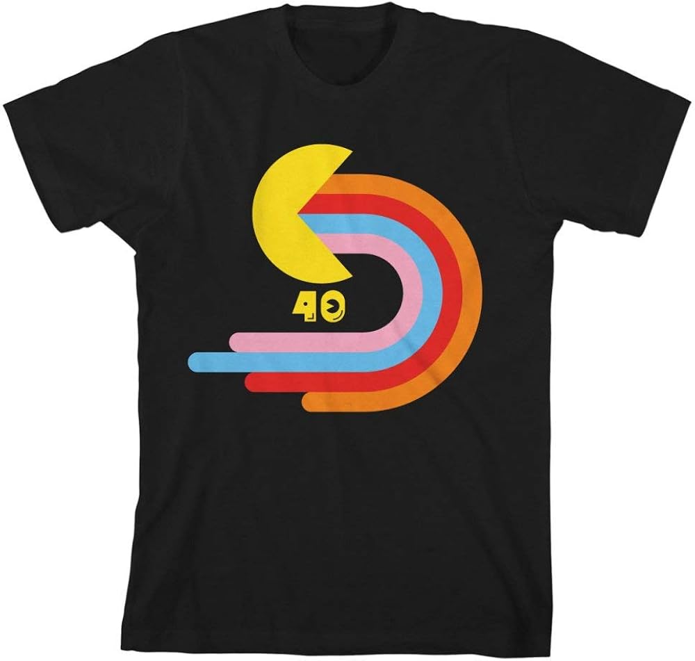 Amazon.com: Youth Boys' Pac-Man Short-Sleeve T-Shirt: Clothing