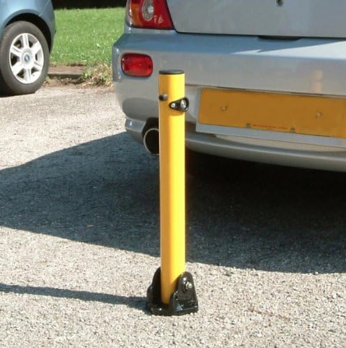 Folding Parking Post (Yellow): Amazon.co.uk: DIY & Tools