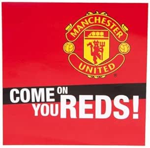Amazon.com: Manchester United Fc - Come on You Reds Car Window Sticker ...