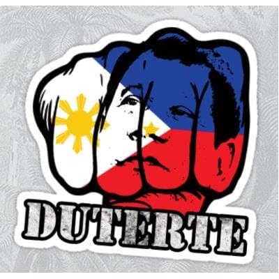 Duterte President 2016 Sticker Decal for Vehicles Philippines | Ubuy