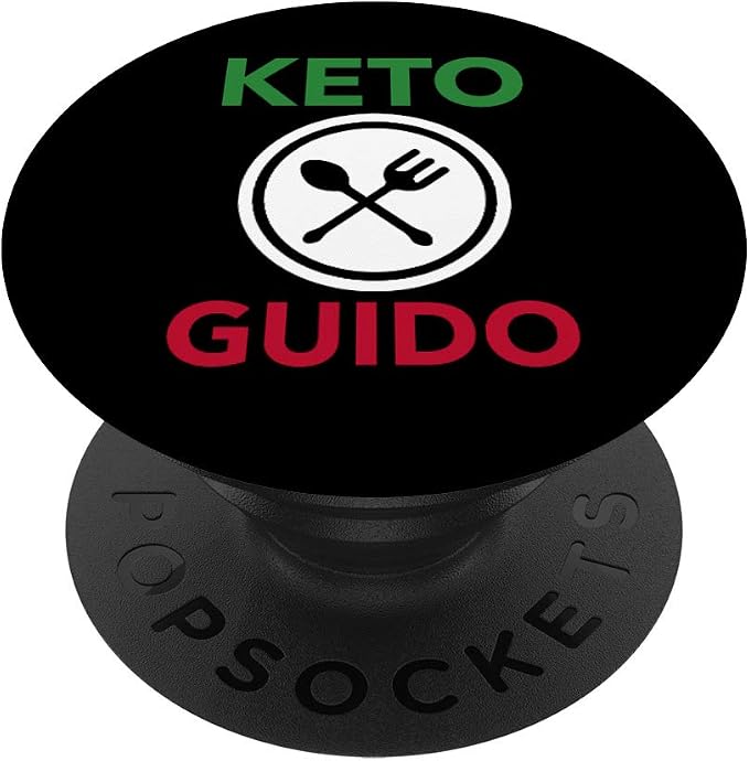 Amazon.com: Keto Guido - Gift for Italians on the Keto Diet PopSockets ...