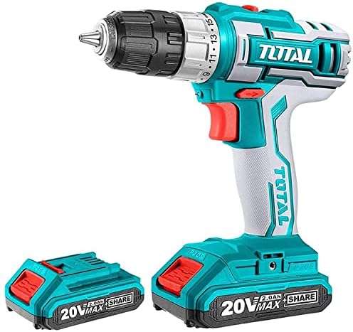 سعر توتال مثقاب كهربائي فك وتوصيل بطارية اضافية 20 فولت موديل ...