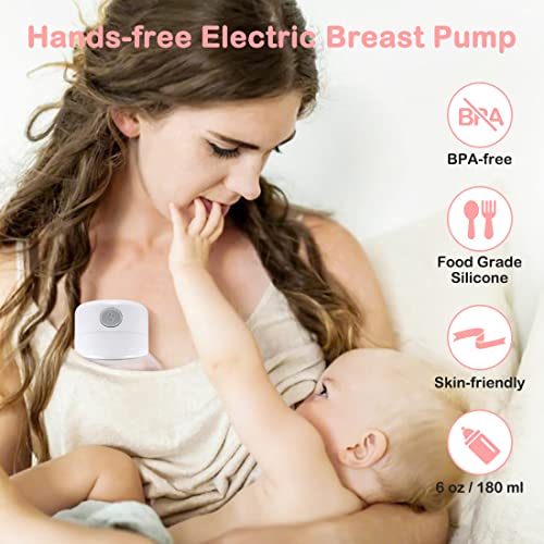 Breast Pump, Wearable Breast Pump, S12 Hands Free Breast Pump, Electric Portable Breast Pump ...