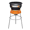 WORX WG430 13 Amp Foldable Bladeless Electric Leaf Mulcher w/Flex-A ...