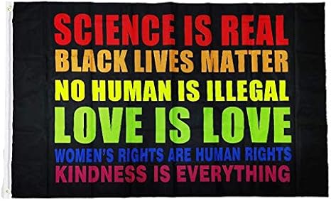Amazon.com : PringCor Science is Real Black Lives Matter BLM Love ...