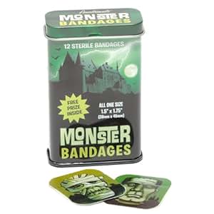 Amazon.com: Monster Bandages Novelty Gag: Toys & Games