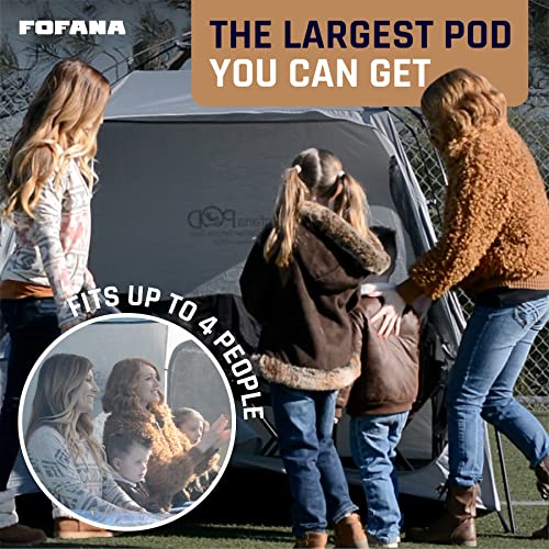 FOFANA Pod All Weather Sports Tent - Largest Pop Up Weather Tent for ...