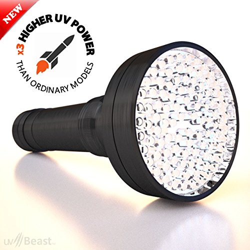 uvBeast - LATEST TRIPLE POWER (High Flux) UV Flashlight Blacklight ...