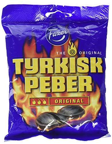 Buy Fazer The Original Tyrkisk Peber (Turkish Pepper) Finnish Salmiakki ...