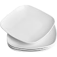 Amazon.com | KITCHENLESTAR Ceramic Square Dinner Plates,9 Inch Square ...
