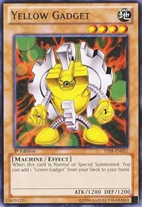 Amazon.com: YU-GI-OH! - Yellow Gadget (YSYR-EN021) - Starter Deck: Yugi ...