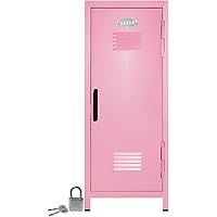Mini Locker with Lock and Key Light Pink -10.75 Tall by Mini Lockers by ...